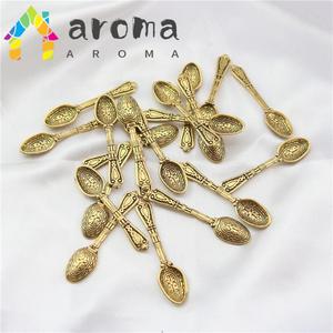 Jual Aroma Sendok Antik Mini Alloys Craft Tahan Karat DIY Desain Gagang ...
