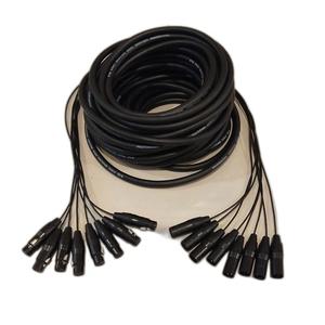 Jual Snake Kabel isi 8 Komplit Konektor Jack XLR male to female 25 ...