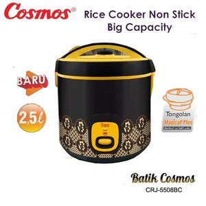 Jual Cosmos CRJ 5508 BC - Rice Cooker Motif Batik Kapasitas 2.5 Liter ...