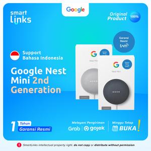 Jual Google Nest Mini 2 2nd Generation - Garansi Resmi TAM - Putih GRS ...