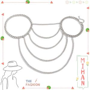 Jual Mh Bikini Body Rantai Gaya Punk Gothic Choker Rantai Simple - Kab ...