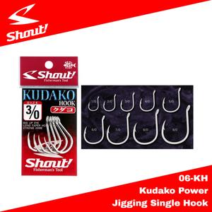 Jual Shout 06-KH Kudako Power Jigging Single Hook - Size #5/0 - Jakarta ...