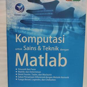 Jual Buku Komputer untuk sains dan teknik dengan matlab - Kota Semarang ...