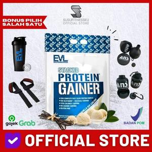 Jual Ready EVL Gainer 12 Lb EVL Stacked Gainer Protein for Serious Mass ...
