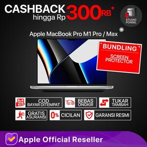 Jual Macbook Pro M1 Pro Max 2021 1TB 512GB SSD 16" & 14" Inch RAM 32GB 16GB - Kota Bandar ...