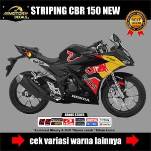 Jual Decal Stiker Honda Cbr 150R New K45r 2021,2022,2023 / Striping Cbr150r - Merah kuning - Kab ...