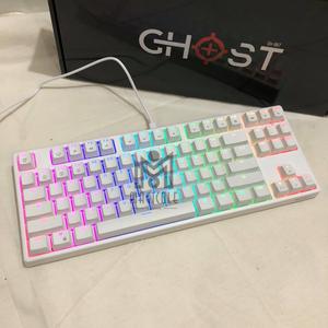 Jual Paradox Gaming GHOST IBM87K White Mechanical Gaming Keyboard ...