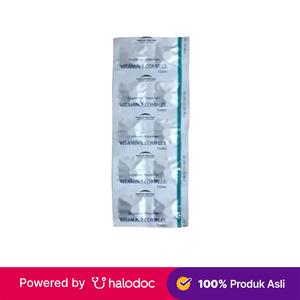 Jual Vitamin B Complex 10 Tablet - Jakarta Timur - Apotek Finda Duren ...