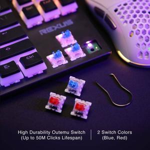 Jual Rexus Legionare MX9P RGB TKL Mechanical Gaming Keyboard - Kota ...