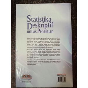 Jual Statistika Deskriptif Untuk Penelitian - Dilengkapi Perhitungan Manual - Kab. Bogor ...