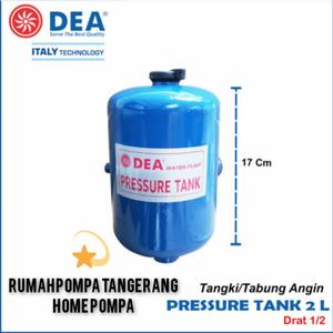 Jual Tanki pompa air DEA besi 2 liter tabung pompa air DEA besi 2 liter ...