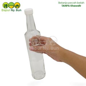 Jual Botol Kaca Serbaguna / Botol Minum Kaca Tinggi - Marjan, Ada Tutup ...