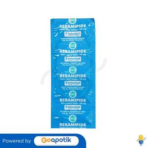 Jual REBAMIPIDE INTERBAT 100 MG STRIP 10 TABLET - Kota Bekasi - Apotek ...