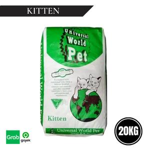 Jual UNIVERSAL WORLD PET KITTEN 20 KG - makanan anak kucing - Jakarta ...
