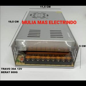 Jual Trafo 30 A 30A Led Strip Adaptor Travo Power Supply CCTV 12V Kipas - Kota Bandung - discka ...