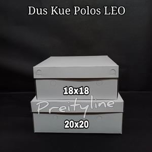 Jual Dus POLOS TPS LEO Orange - Box Kue Makanan/Snack @50pcs - Jakarta ...