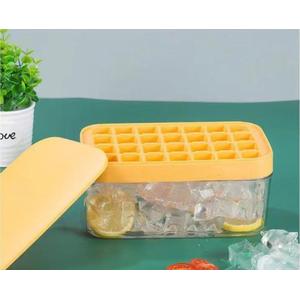 Jual Ice Cube Maker + Tray Tempat Cetak Es Batu Silikon Puding Coklat ...