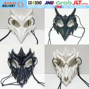 Jual Masker Wajah Desain Tengkorak Setan Untuk Kostum Cosplay Halloween ...