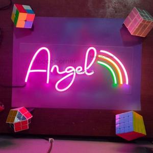 Jual Neon Flex Lampu Neon Custom Nama Neon Sign 4 Huruf neon sign ...
