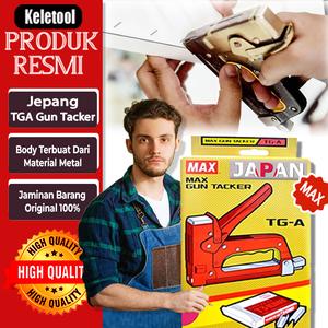 Jual TGA Gun Tacker Max Asli Jepang Termurah alat StaplerStapler Gun ...