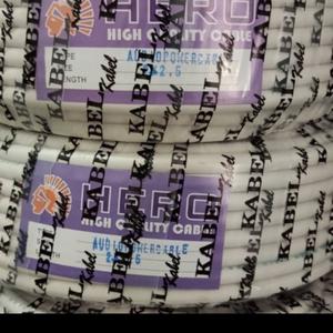 Jual Kabel listrik hero 2x25 rol 30 meter dan 50 meter kabel kawat 2x2 ...