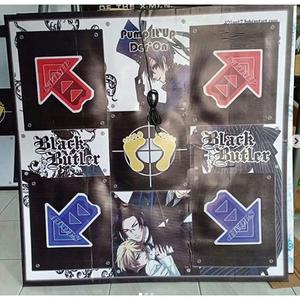 Jual Dance Pad Pump it Up Portable Karpet PIU Tema Black Butler - Kota ...