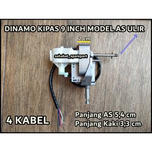 Jual DINAMO KIPAS ANGIN MEJA DESK FAN 9 INCH MODEL MIYAKO AS ULIR MULTI ...