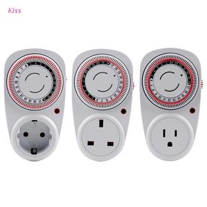 Jual kiss 24 Hour Cyclic Timer Switch Mechanical Grounded Programmable ...