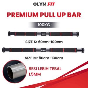 Jual BESI LEBIH TEBAL Pull Up Bar Pintu DInding Chin Up Bar Push Up Bar ...