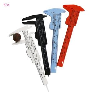 Jual kiss 0-80mm Double Rule Scale Plastic Vernier Caliper Measuring ...
