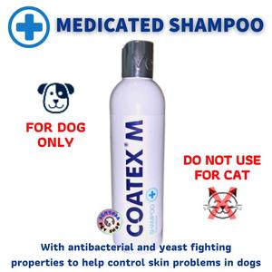 Jual Coatex Shampoo Medicated Vetplus 250 ml - Shampoo anti jamur dan ...