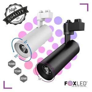 Jual LED Tracklight Spot COB 15W Adjustable Beam Angle / Track Light ...