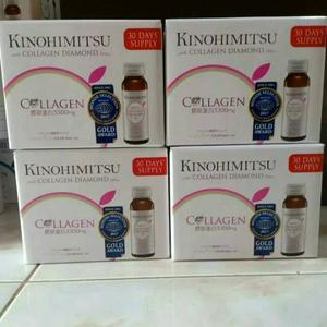 Jual Kinohimitsu collagen diamond 5300mg collagen drink original japan ...