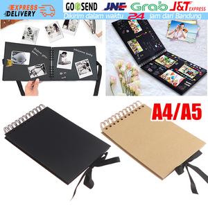 Jual A4/A5 Scrapbook Album Aesthetic Foto Catatan Book Untuk Scrapbook ...
