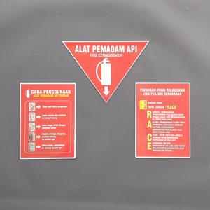 Jual Akrilik Sign APAR - Akrilik Tanda Alat Pemadam Api Ringan APAR ...