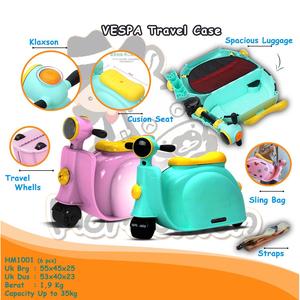 Jual Koper Anak Motor Vespa Remote Travel Trolly Troli Karakter Cabin ...