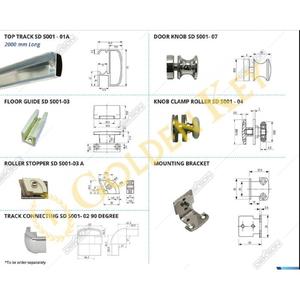 Jual Sliding Glass Door Dekson Dekkson SD S001 Set Roda Rel 2 Meter ...