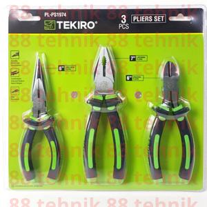 Jual TEKIRO TANG SET TANG LANCIP 6"/TANG KOMBINASI 7"/ TAG POTONG 6 ...