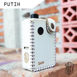 Jual SAN AIO Leather Case Sleeve Casing Premium Free Lanyard - Ungu ...