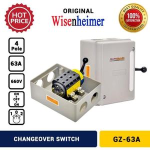 Jual Change Over Switch 4P 63A Wisenheimer COS Ohm Saklar Genset 63 A ORI - Jakarta Barat - ha ...
