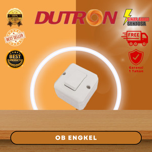 Jual DUTRON Saklar Outbow Engkel OB Engkel Tempel Tunggal DV-OBE-01 ...