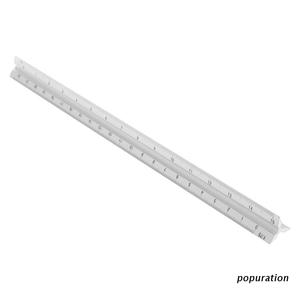 Jual Pop Penggaris Segitiga 30cm 12 "Bahan Aluminum Untuk Arsitek ...