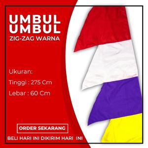 Jual Bendera Umbul Umbul Warna Warni Bendera 17 Agustus Agustusan murah - Jakarta Barat - kk ...