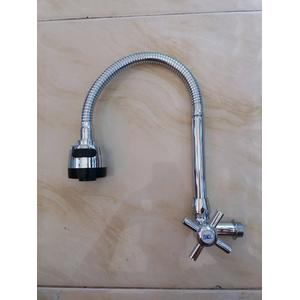 Jual Kran FLEKSIBEL Kran Angsa Flexible STAINLESS SKL Kran Bak Cuci ...