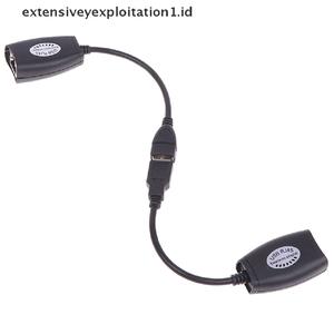 Jual Adapter Extender Usb Utp Over Single Rj45 Ethernet Cat5E 6 Kabel ...