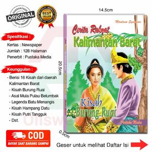 Jual Buku Koleksi Cerita Rakyat Kalimantan Barat - Kisah Burung Ruai ...