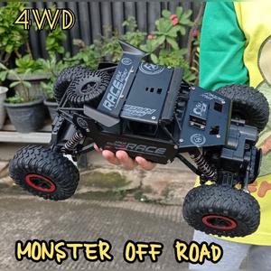 Jual MAINAN ANAK REMOTE CONTROL MOBIL MONSTER OFF-ROAD ALLOY 4WD 4x4 ...