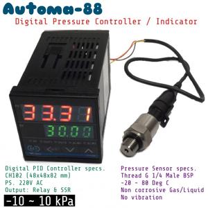 Jual Digital Low Pressure Controller Display indicator -10 - 10kPa 10 ...