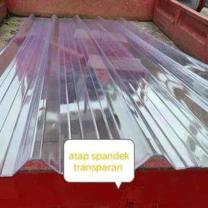 Jual Unik kanopi baja ringan atap spandek bening transparan Berkualitas ...