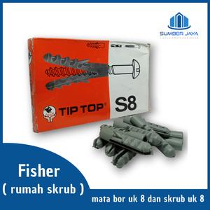 Jual Viser Fiser Baut s8 Rumah Baut Dan Skrub Ukuran S8 1 Kotak - Kota ...